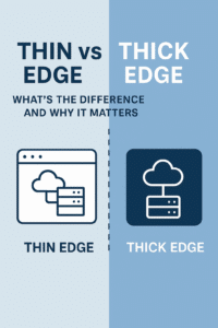 Thin Edge vs Thick Edge Computing: Architecture Guide